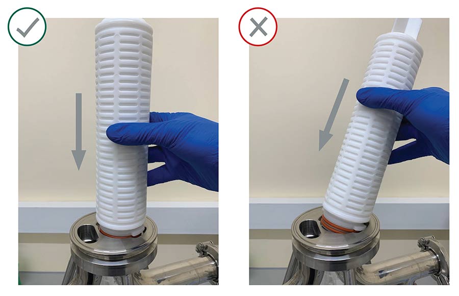 Installation Instructions for Pharmaceutical-Grade Pleated Filters ...